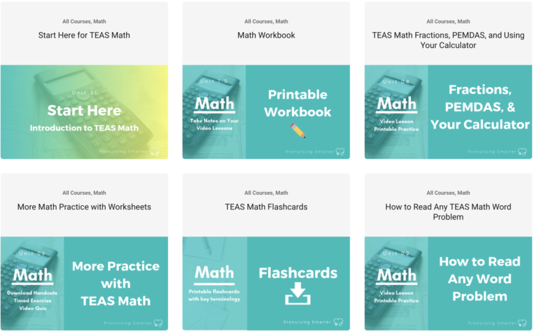 TEAS Math Practice Test - Prenursing Smarter [Updated 2024]